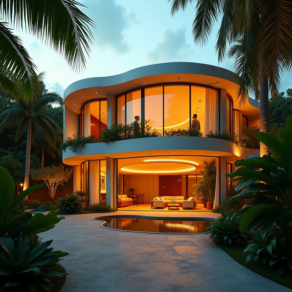 Contemporary style - Jamaica Homes