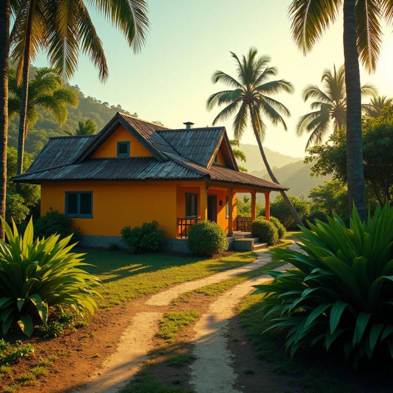 Unequal duo-pitch roof - Jamaica Homes