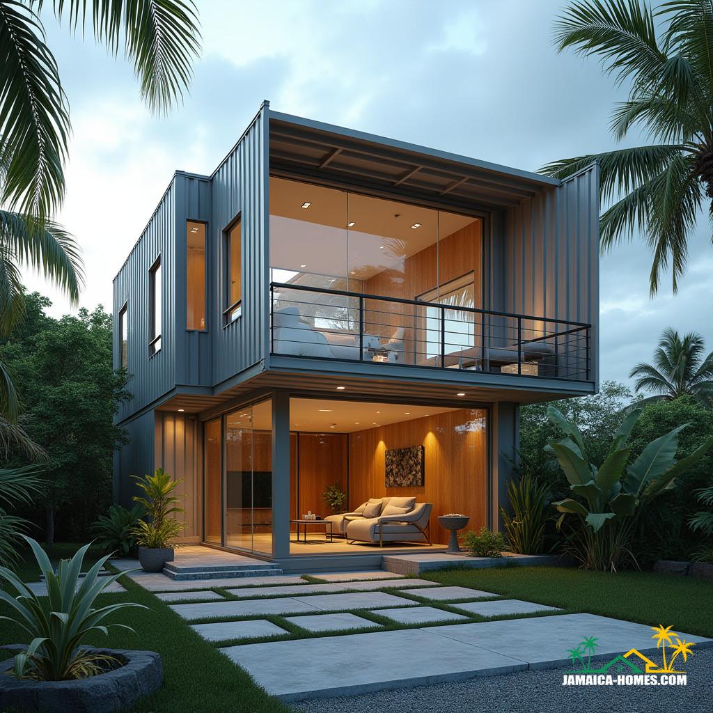 Container Module House - Jamaica Homes