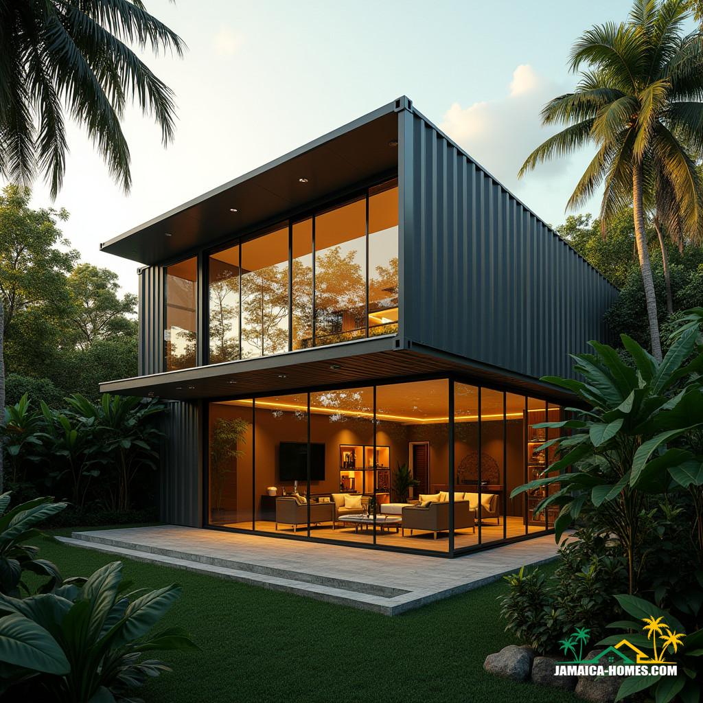 Container Module House - Jamaica Homes