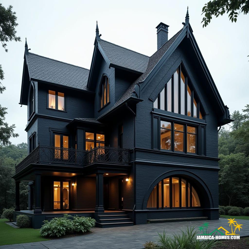 The Kingston Noir: A Gothic Revival Masterpiece for Modern Jamaica - Jamaica Homes