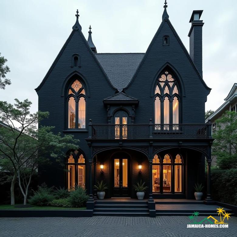 The Kingston Noir: A Gothic Revival Masterpiece for Modern Jamaica - Jamaica Homes