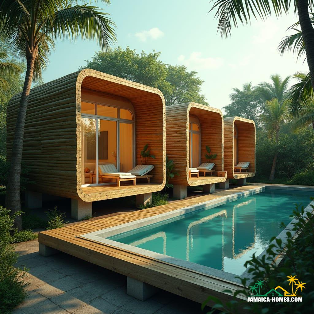 Casas de bambu na Jamaica: sonhos sustentáveis em um paraíso tropical ...